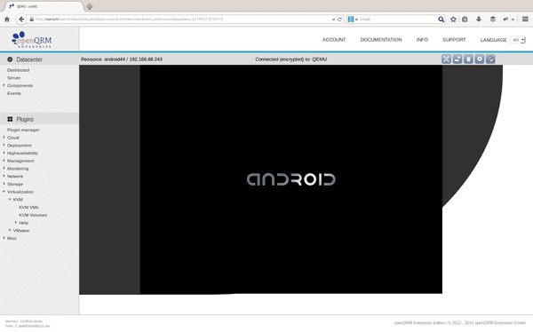 Open Source IaaS Cloud and infrastructure orchestration: Automated Android OS deployment with ...